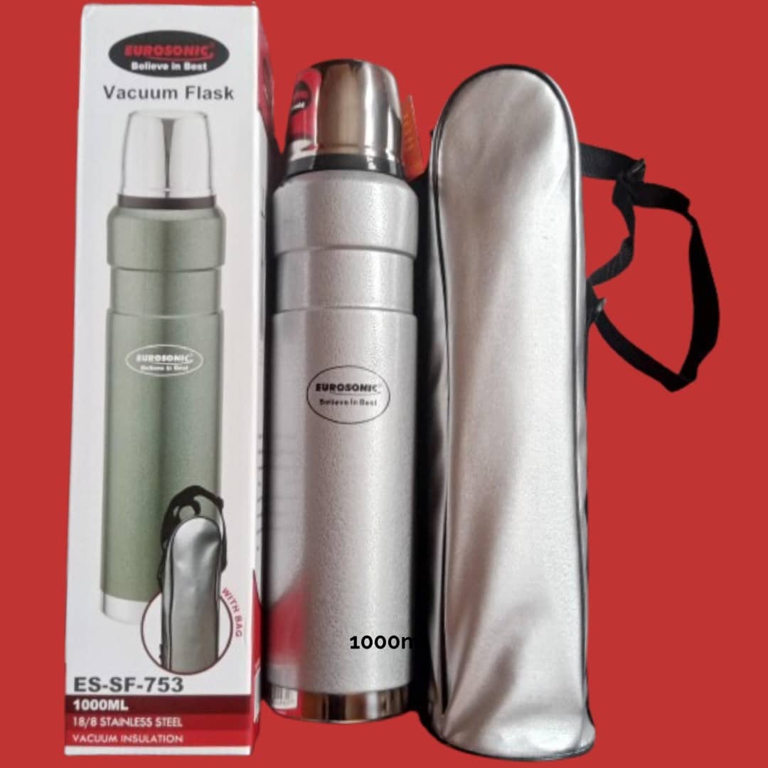 Eurosonic Vacuum Flask – 1000ml – OMNIKOKO – EVERYTHING YOU NEED